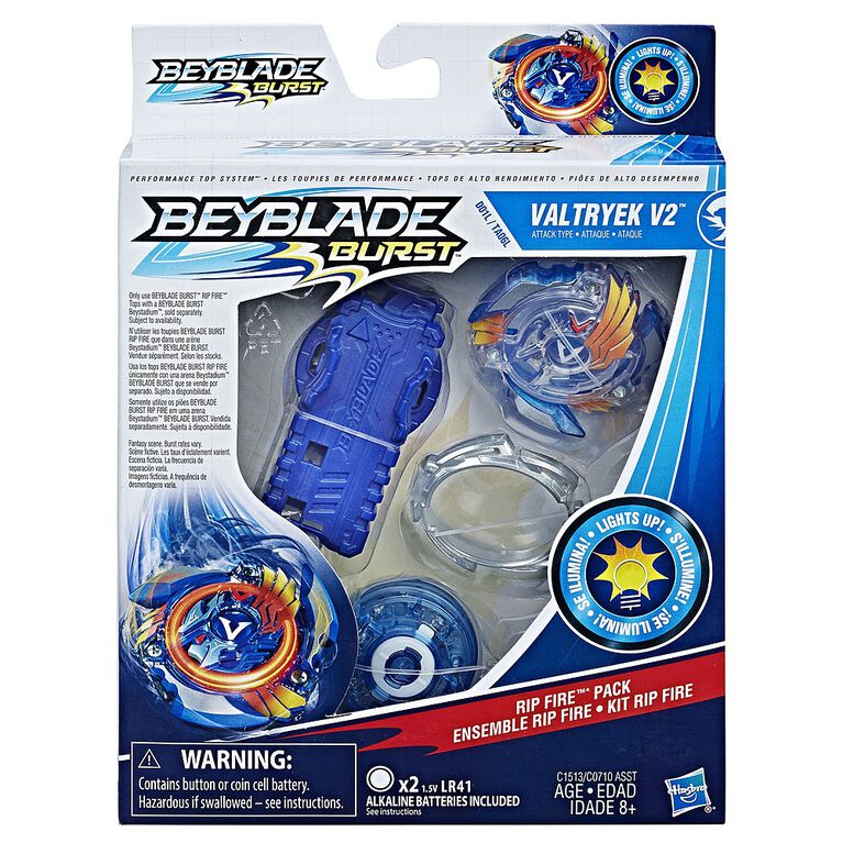 Beyblade Burst Evolution Rip Fire Starter Pack Valtryek V2 | Toys R Us ...