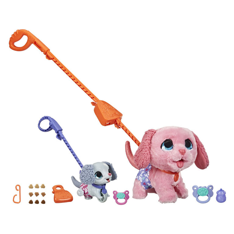 furReal Potty Training Pups Interactive Pet Toy, Connectible Leash ...