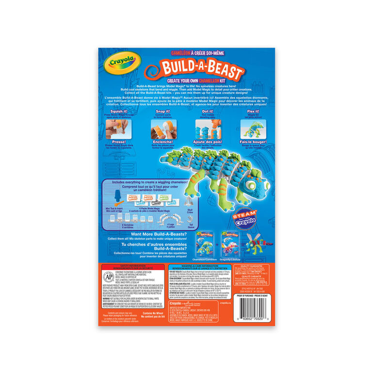 Crayola Build-A-Beast Craft Kit Chameleon | Toys R Us Canada