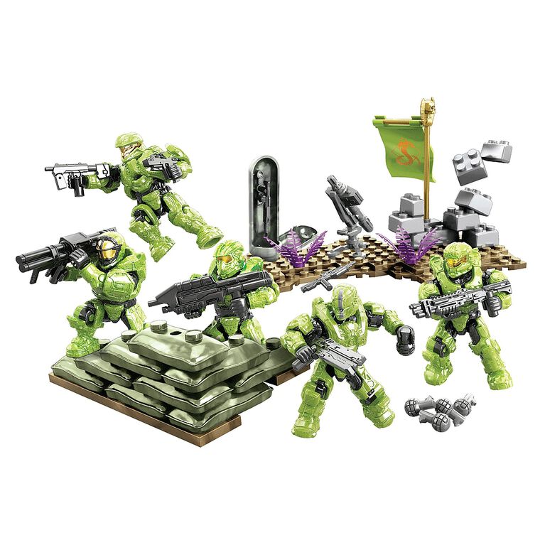 Mega Bloks Halo - UNSC Fireteam Venom Battle Pack (97350) | Toys R Us ...