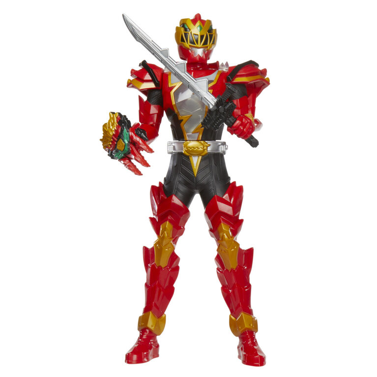 Power Rangers Dino Fury Spiral Strike Red Ranger 12-inch Scale ...