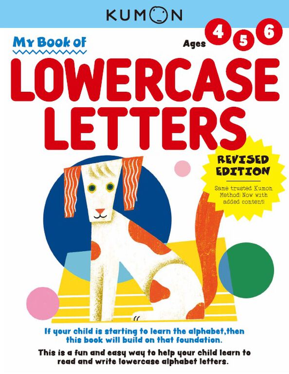 My First Book of Lowercase Letters - Édition anglaise | Toys R Us Canada