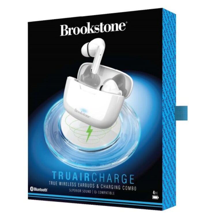 Brookstone Earbuds w WirelessCharging - English Edition | Toys R Us Canada