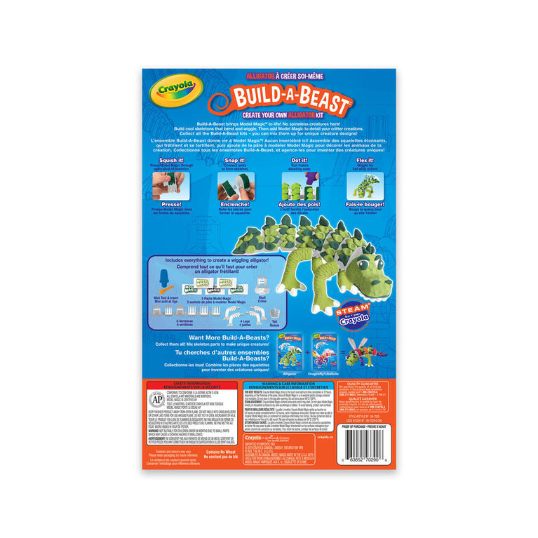 Ensemble Crayola Build-A-Beast Alligator | Toys R Us Canada