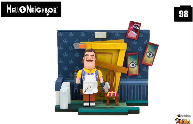 Hello Neighbor Construction Set - The Basement Door | Toys R Us Canada