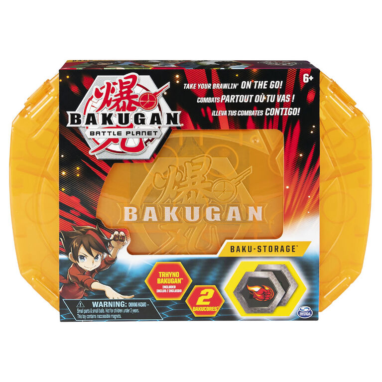 Bakugan, Baku-storage Case (Orange) for Bakugan Collectible Action ...