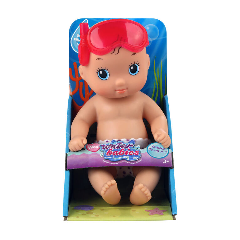 Wee Waterbabies Doll, Scuba, Water Filled 6-Inch Baby Doll | Toys R Us ...