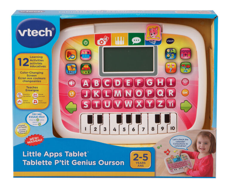 Vtech - Little Apps Tablet - Pink - English Edition | Toys R Us Canada