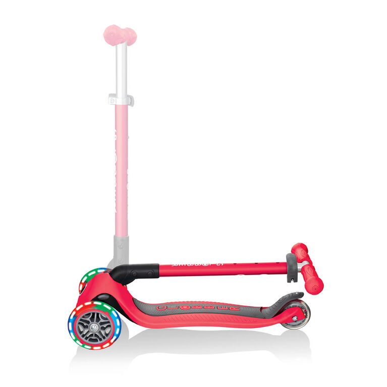 Globber Primo Foldable With Lights Red | Toys R Us Canada