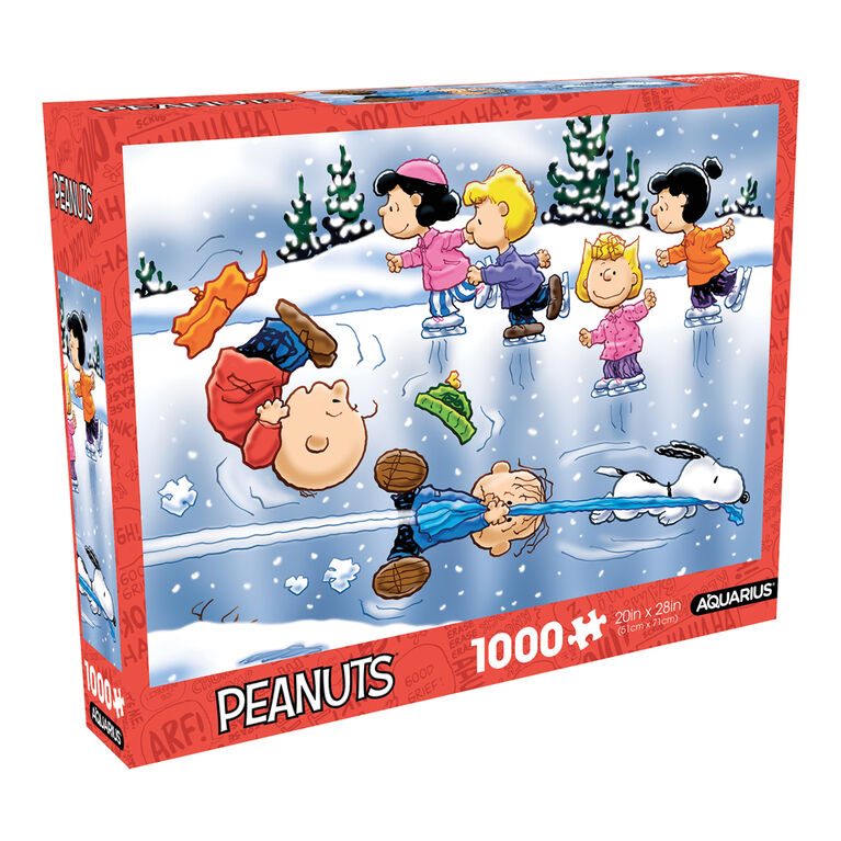 Peanuts - Skating 1000 Piece Jigsaw Puzzle | Toys R Us Canada