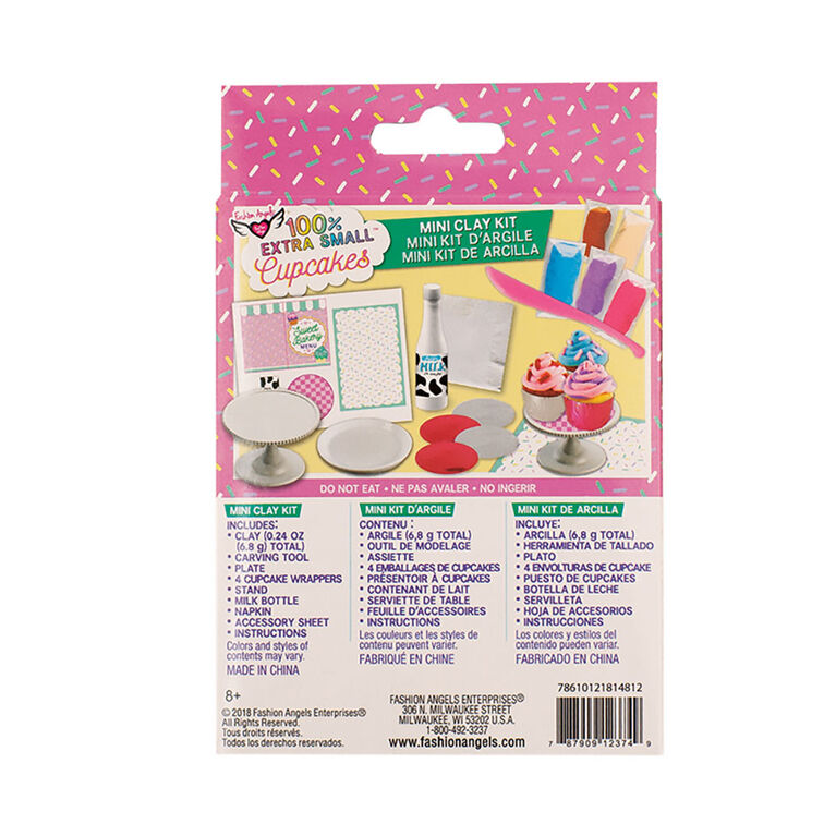 Fashion Angels - 100% Extra Small Cupcakes Mini Clay Kit | Toys R Us Canada