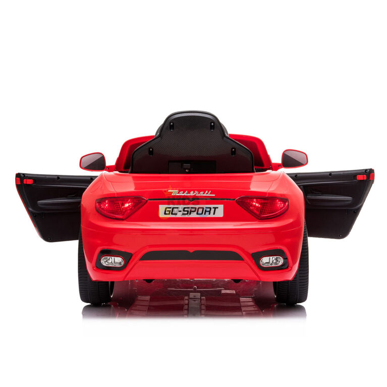 KIDSVIP 12V Maserati Gran Cabrio W/ RC - Red - English Edition | Toys R ...