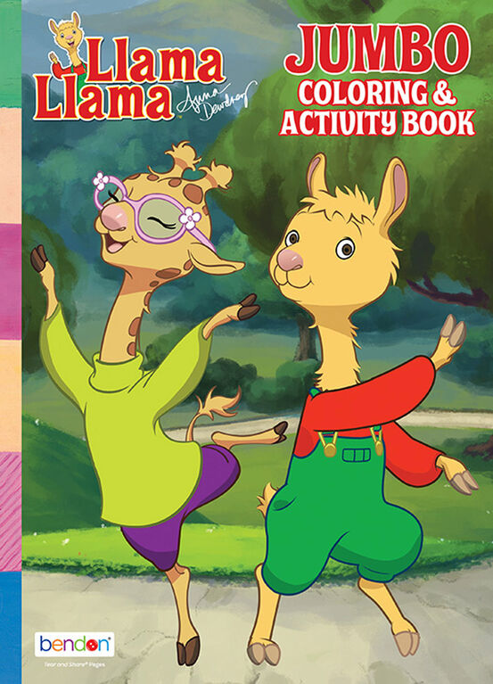 Llama Llama 64pg Jumbo Colouring Book | Toys R Us Canada