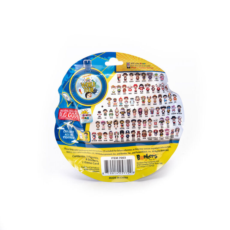 Ryan’s World World Tour - Mystery Micro Figures 2 Pack | Toys R Us Canada