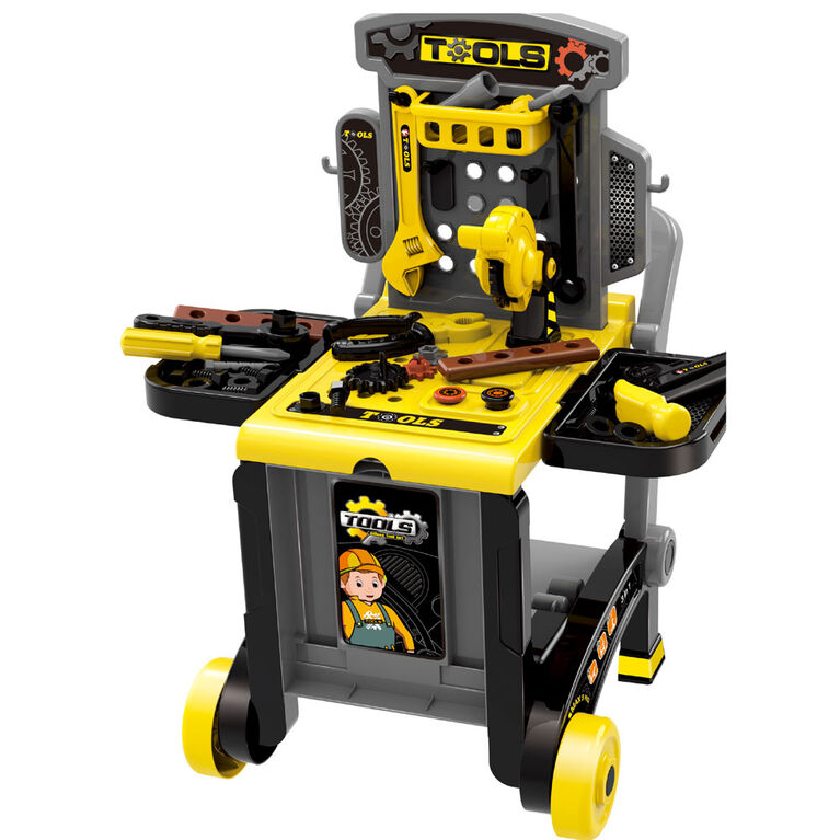 Toy Chef 3-In-1 Children's Full-Size Tool Set Work Station | Toys R Us ...