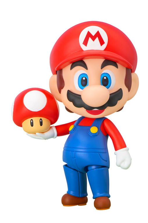 Good Smile Company - Super Mario - Mario Nendoroid 4" Figure - English ...