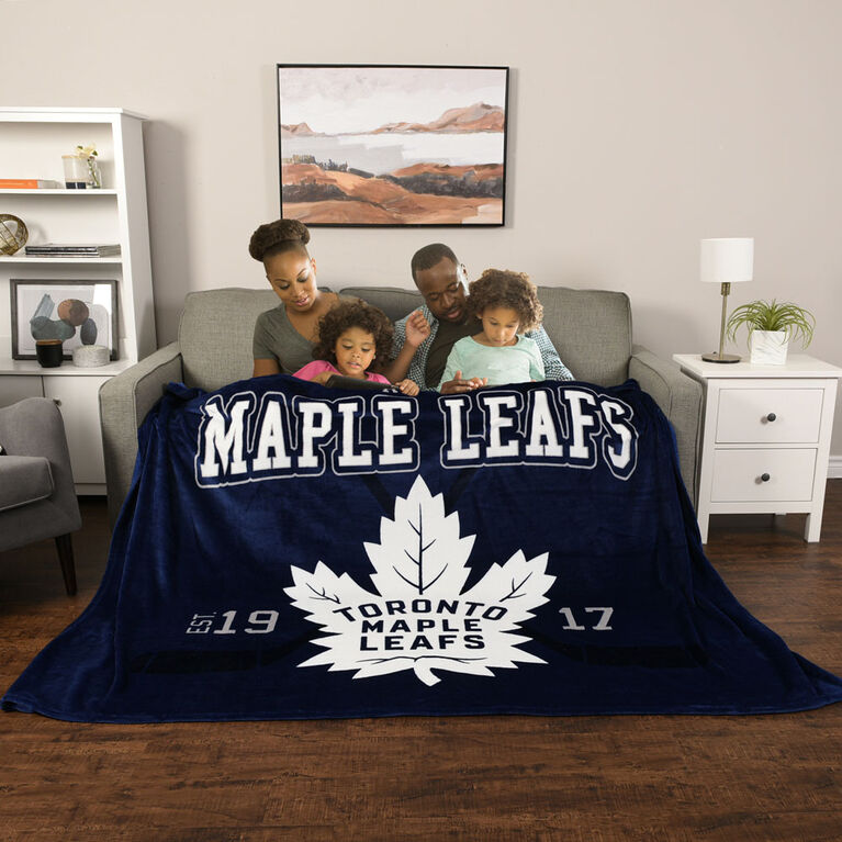 NHL Toronto Maple Leafs Arena Blanket, 66" x 90" | Toys R Us Canada