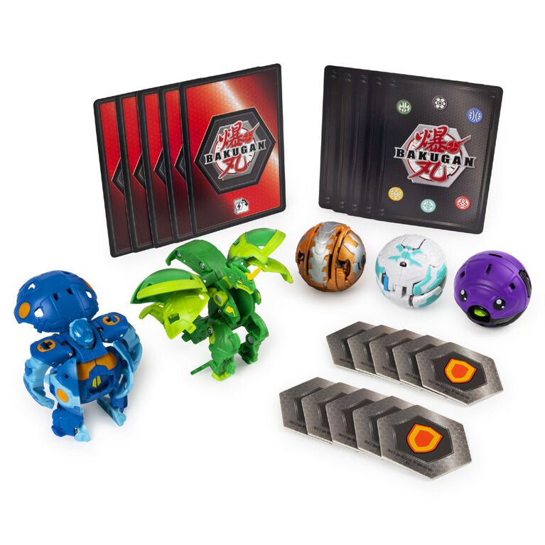 Bakugan, Battle Pack 5-Pack, Ventus Hyper Dragonoid and Aquos Pandoxx ...