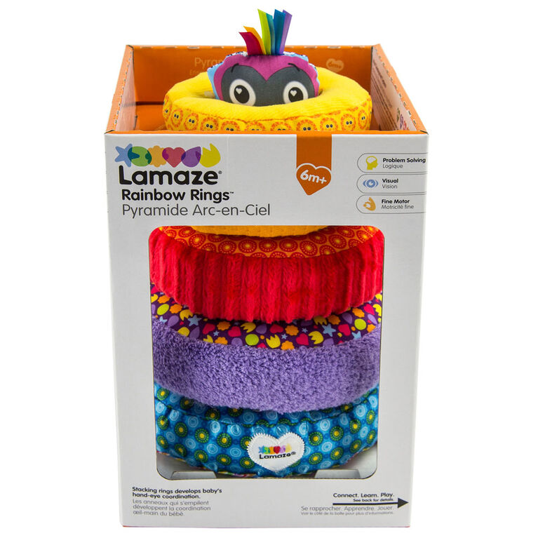 Lamaze Rainbow Stacking Rings | Babies R Us Canada