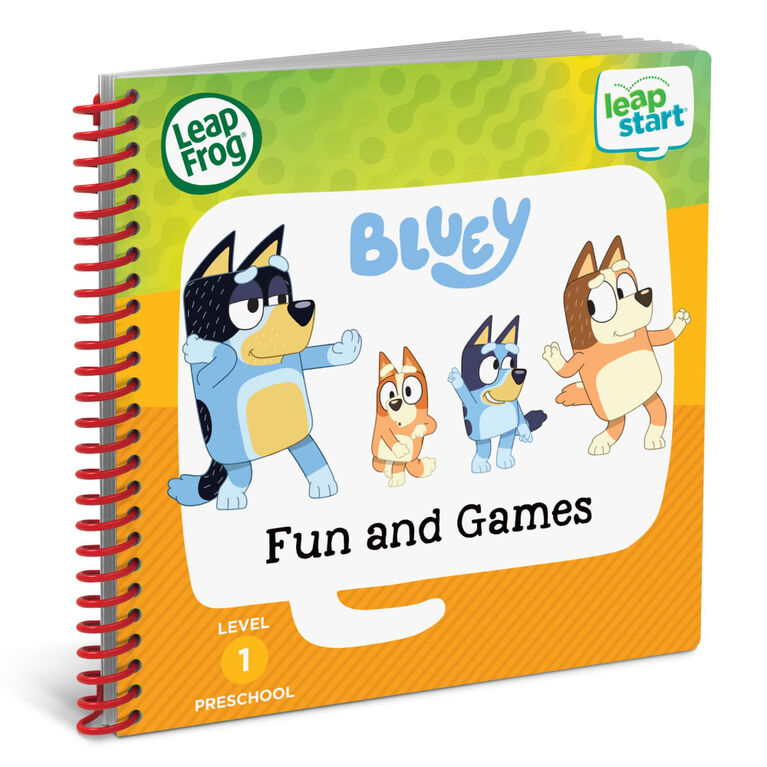 LeapStart Bluey Fun and Games Activity Book - English Edition | Toys R ...
