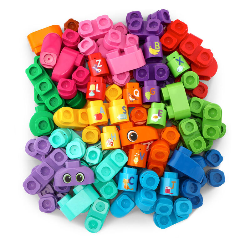 LeapFrog LeapBuilders 81-Piece Jumbo Blocks Box - Pink - English ...