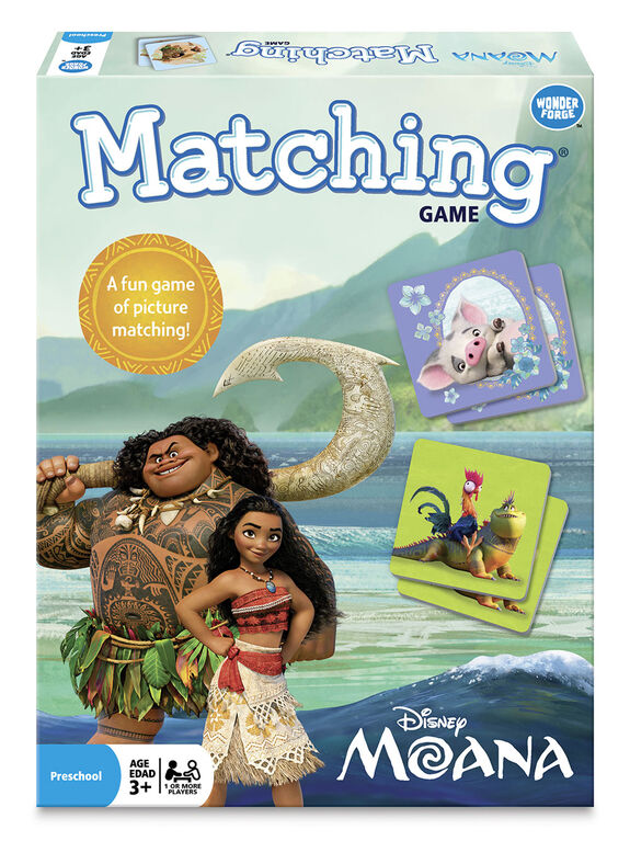 Wonder Forge: Disney - Matching Jeu Moana | Toys R Us Canada