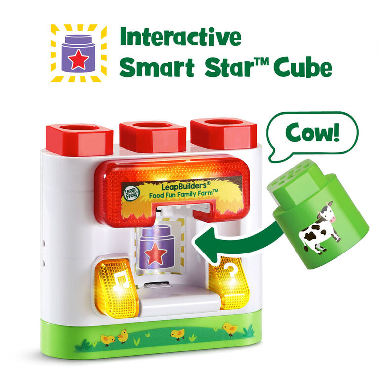 LeapFrog LeapBuilders Food Fun Family Farm - English Edition | Toys R ...