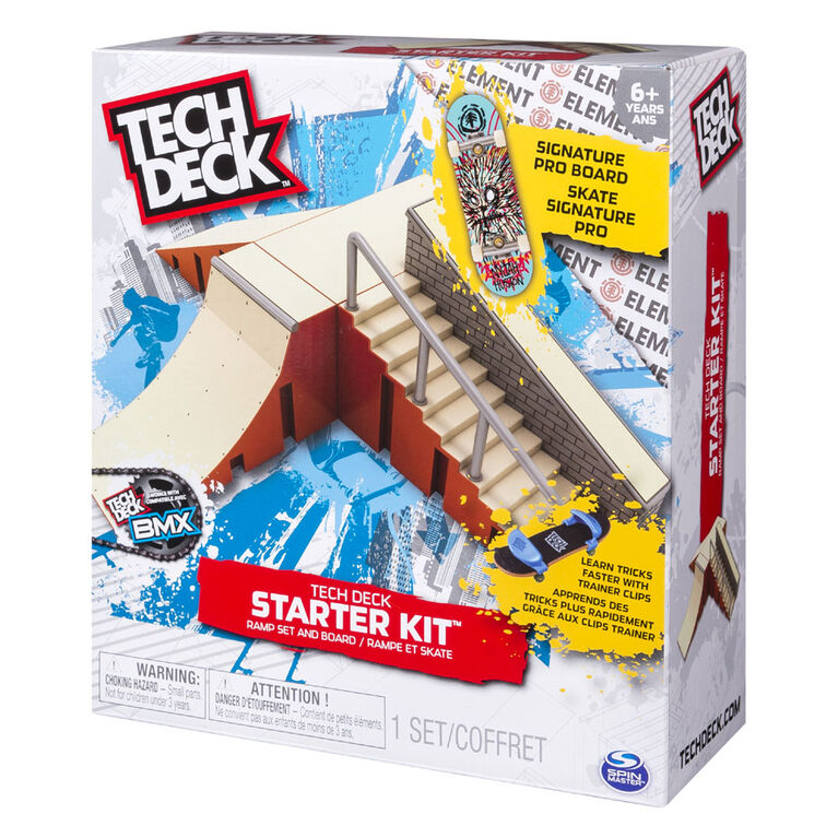 Tech Deck - Starter Kit - Coffret rampe et skate | Toys R Us Canada