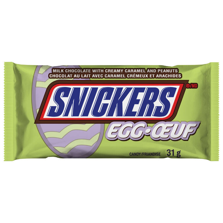 Snickers Easter Egg Single 31G - Items sold individually, characters ...