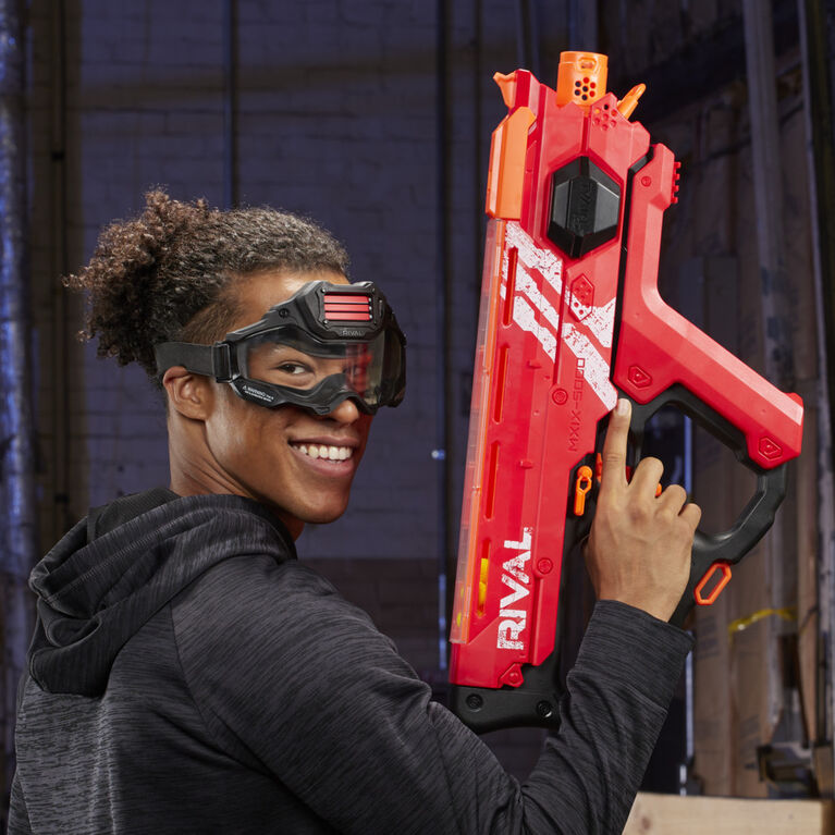 Blaster motorisé Perses MXIX-5000 Nerf Rival (rouge) | Toys R Us Canada