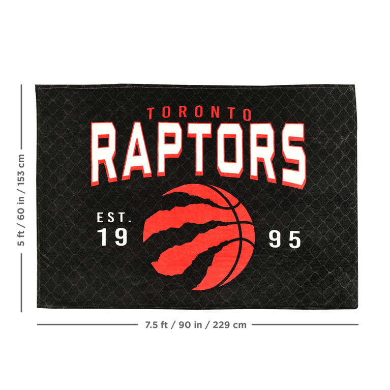 NBA Toronto Raptors Arena Blanket, 66" x 90" | Toys R Us Canada