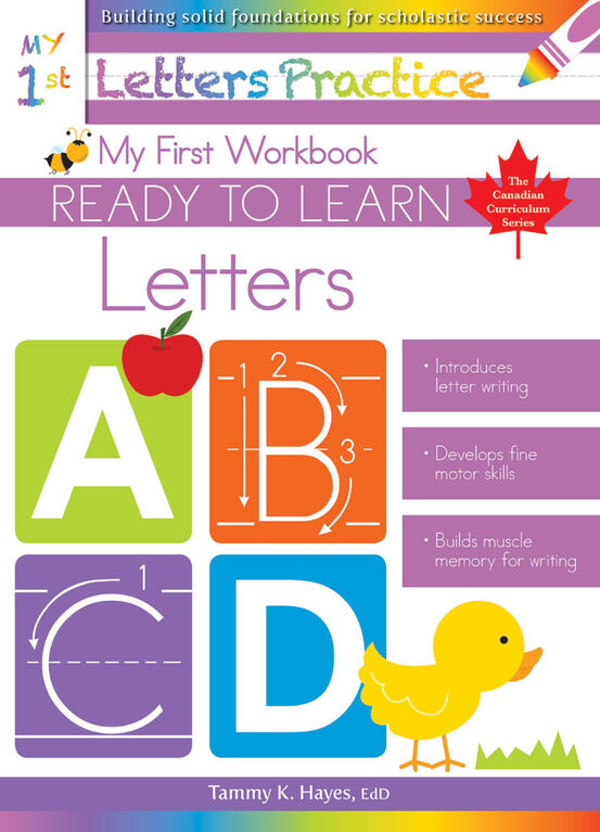 My First Letters Workbook - English Edition | Toys R Us Canada