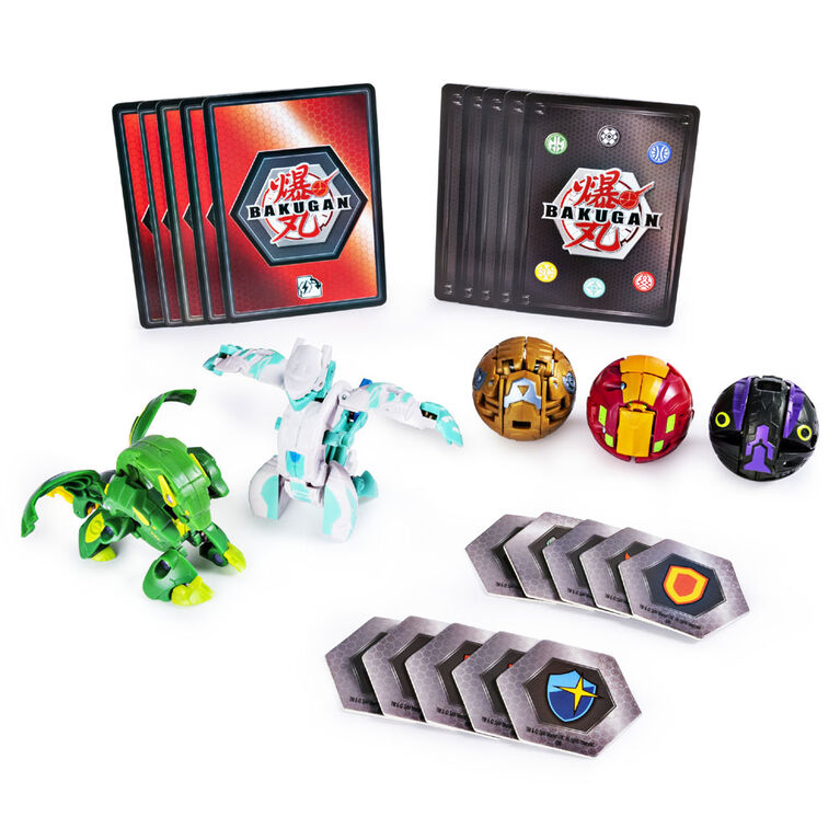 Bakugan, Battle Pack 5-Pack, Haos Serpenteze and Ventus Howlkor | Toys ...