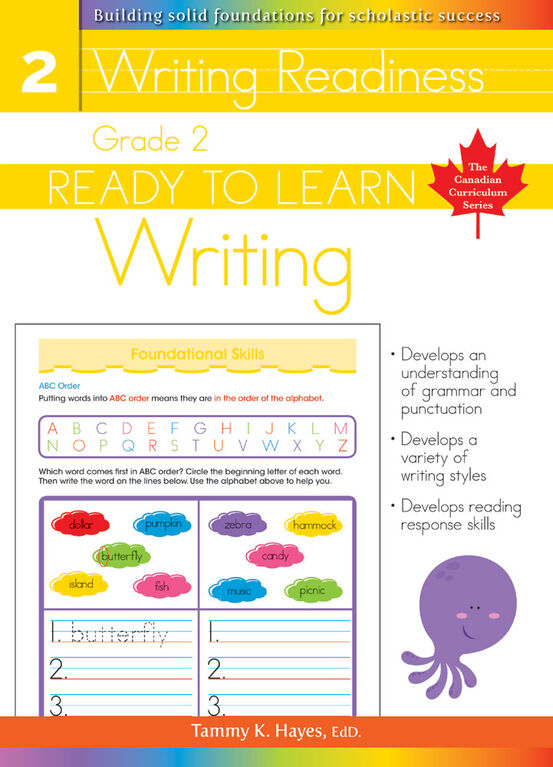 Grade 2 - Ready To Learn Writing - English Edition | Toys R Us Canada