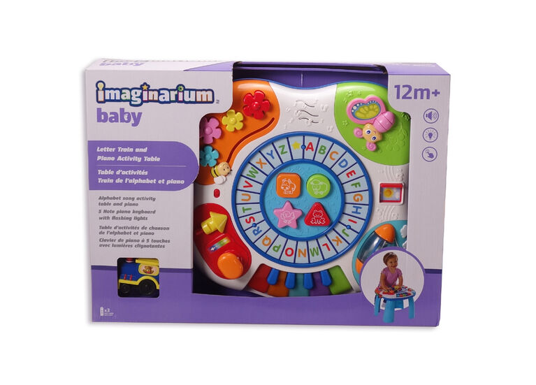 Imaginarium Baby - Table d'activités Train de l'alphabet et piano ...