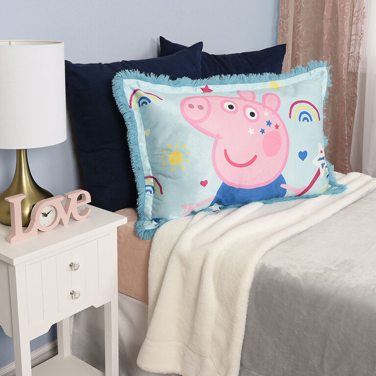 Peppa Pig Jumbo Funky Fur Pillow | Toys R Us Canada