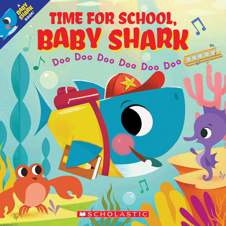 Scholastic - Time for School, Baby Shark - English Edition | Toys R Us ...