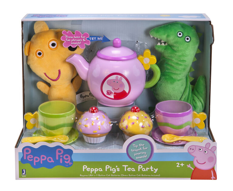 Peppa Pig's Tea Time Role Play Set - English Edition | Toys R Us Canada