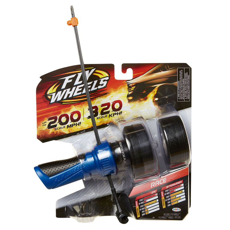 Fly Wheel 2 Pack - Race Wheel Style - Blue & Black | Toys R Us Canada