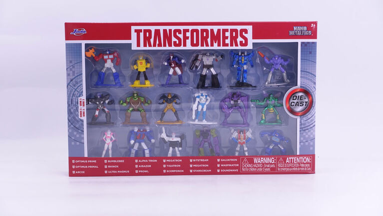 Transformers Metal Figs 18Pk | Toys R Us Canada