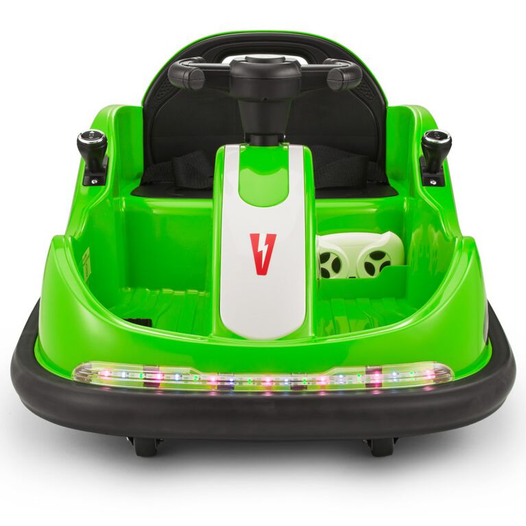 Voltz Toys Bumper Car Rectangular 360 Rotation avec télécommande, Vert ...