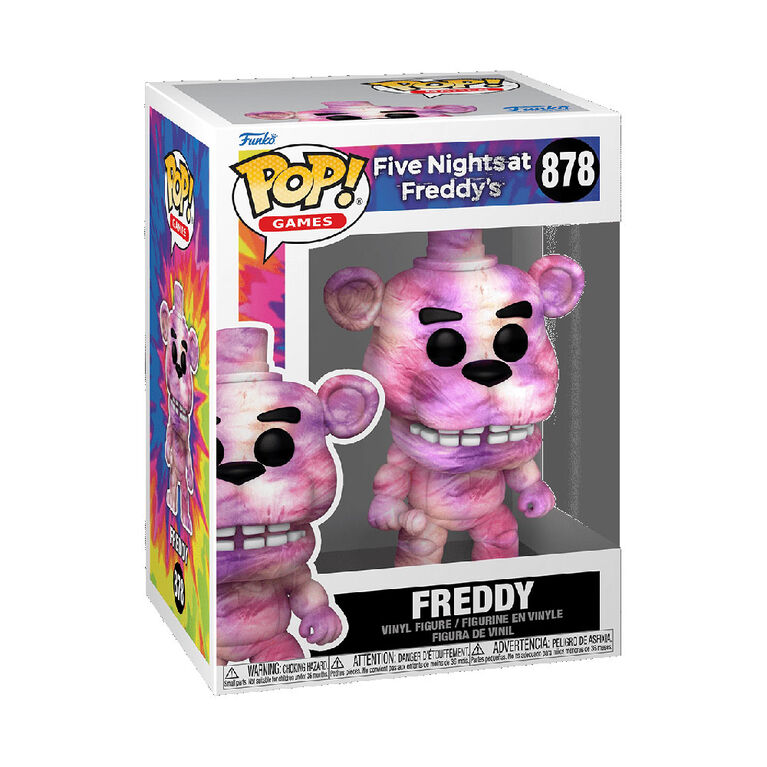 POP! Freddy Fazbear dans Tie-Dye - Cinq nuits chez Freddy's | Toys R Us ...