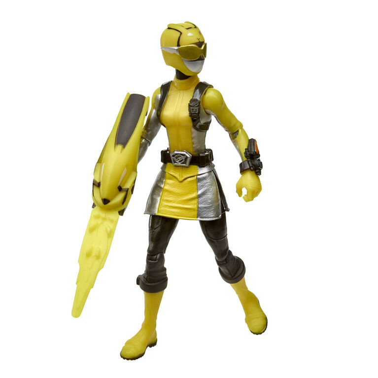 Power Rangers Beast Morphers Yellow Ranger and Morphin Jax Beast Bot ...
