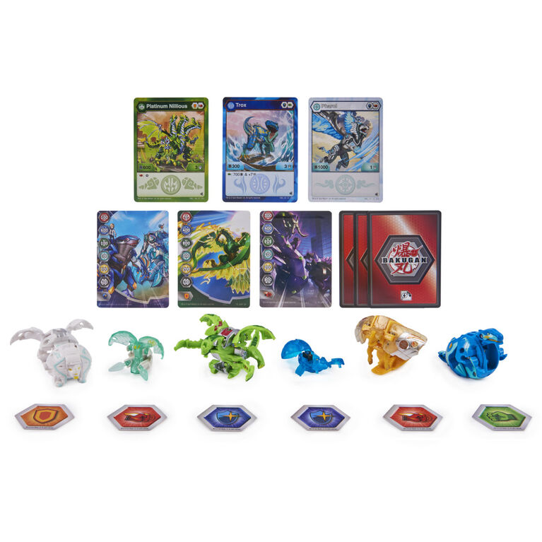 Bakugan Evolutions, Neo Nillious and Ghost Beast Battle Strike Pack ...