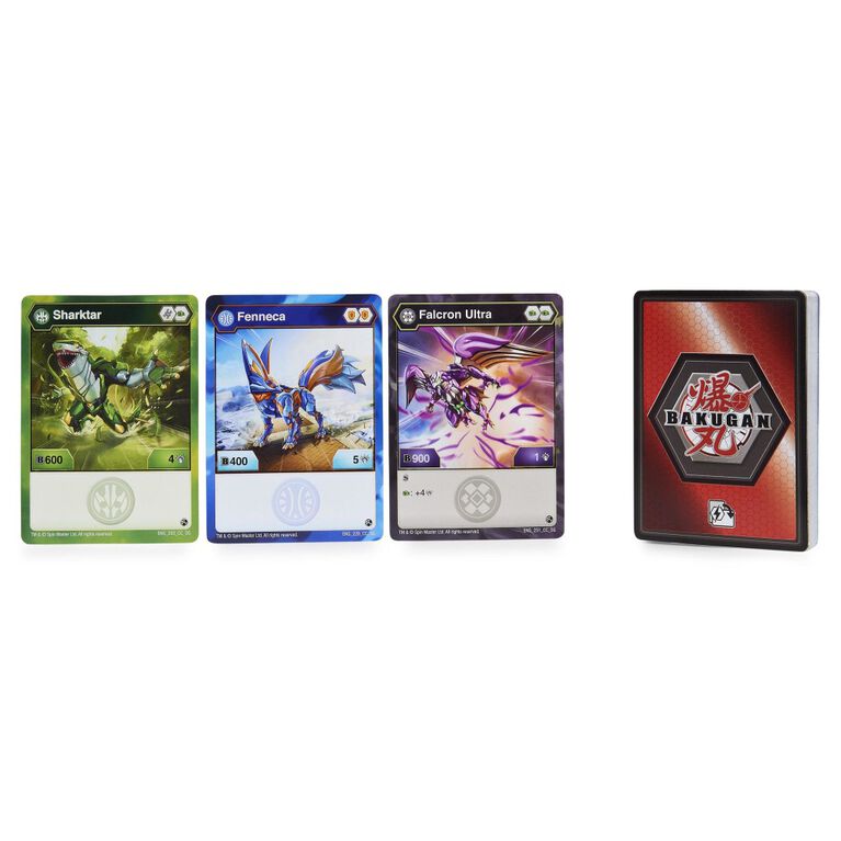 Bakugan Pro, Starter Set Secrets of the Geogan avec Falcron Ultra, 2 ...