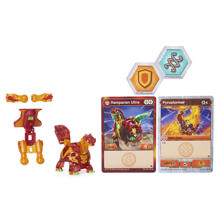 Bakugan Ultra, Ramparian with Transforming Baku-Gear, Armored Alliance ...
