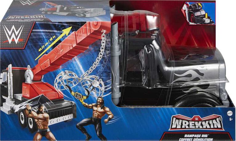WWE Wrekkin' Rampage Rig vehicle | Toys R Us Canada