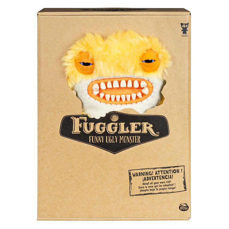 Fuggler - Funny Ugly Monster, 12" Awkward Bear (Orange) Deluxe Plush ...