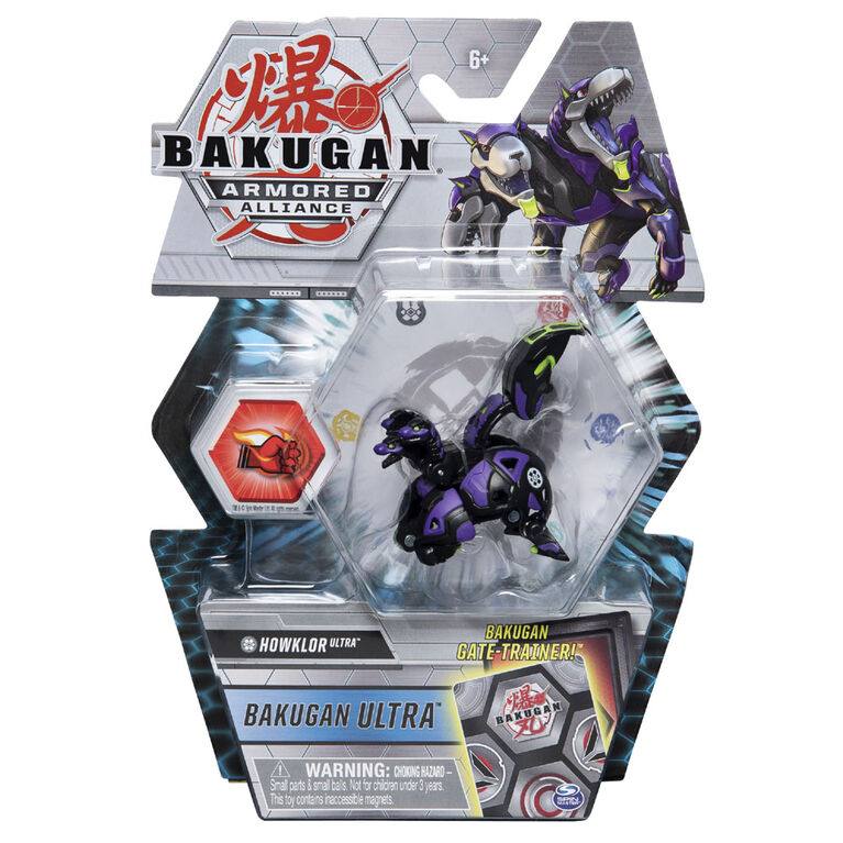Bakugan Ultra, Howlkor, 3-inch Tall Armored Alliance Collectible Action ...