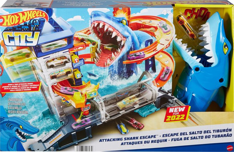 Hot Wheels Attacking Shark Escape Playset | Toys R Us Canada